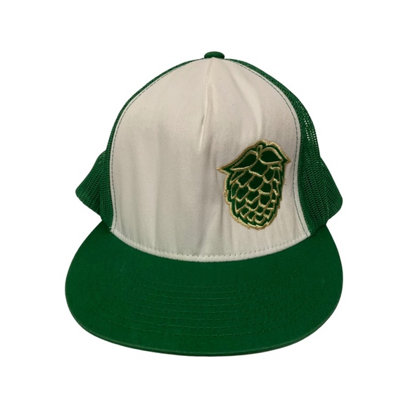 Accessories | Unisex Adult Beer Hops Trucker Cap In Green White Osfm ...